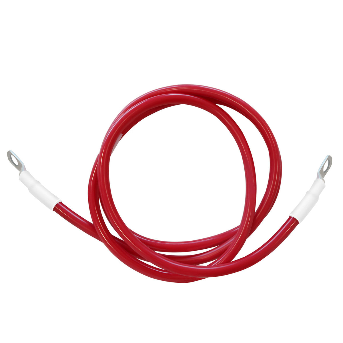 6AWG 5ft ANL Fuse Cable with Double Ring Terminals for 5/16 in Lugs ...